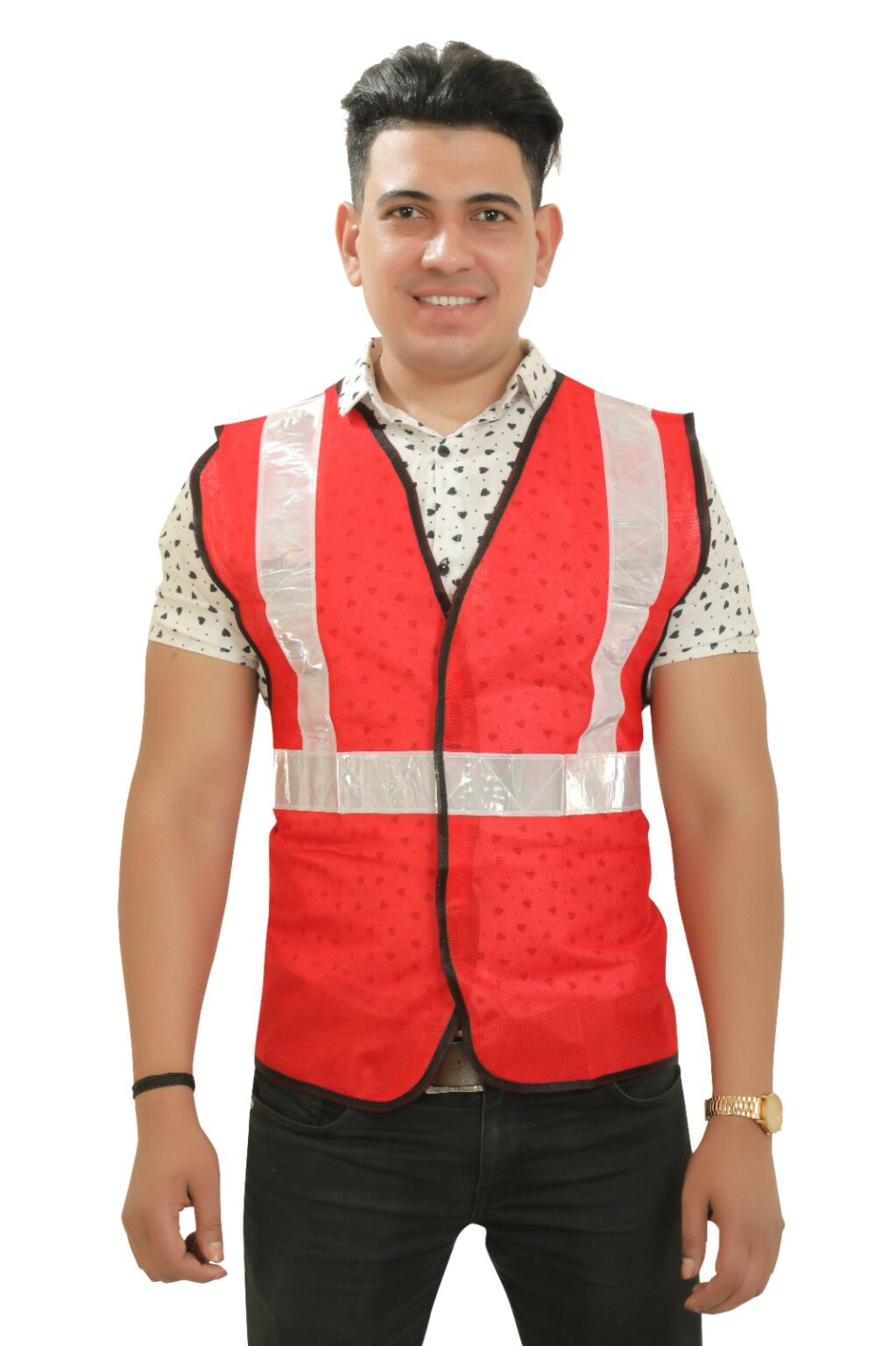 Airport V6 PVC Reflective Safety Jacket - ReflectoSafe