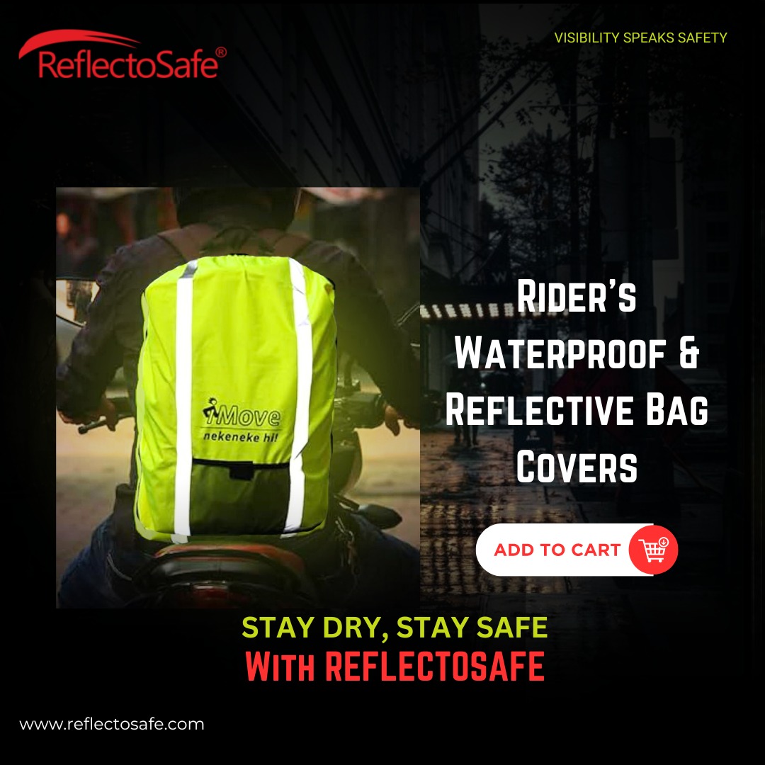 Are you monsoon ready? Reflective Rain Jacket and more.