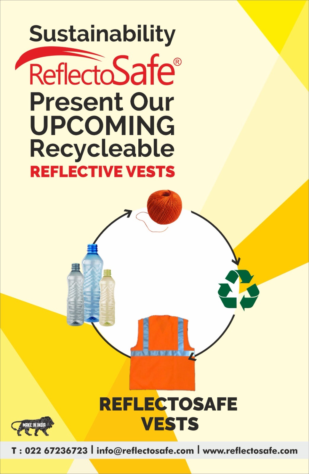 Recycled Reflective Jacket: A Sustainable Safety Leap - ReflectoSafe