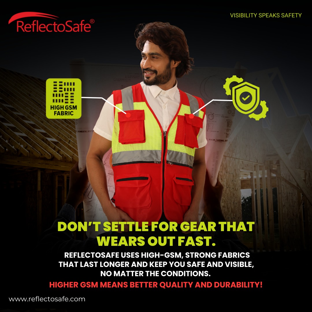 Reflectosafe Reflective Safety Jackets vs. Standard Workwear