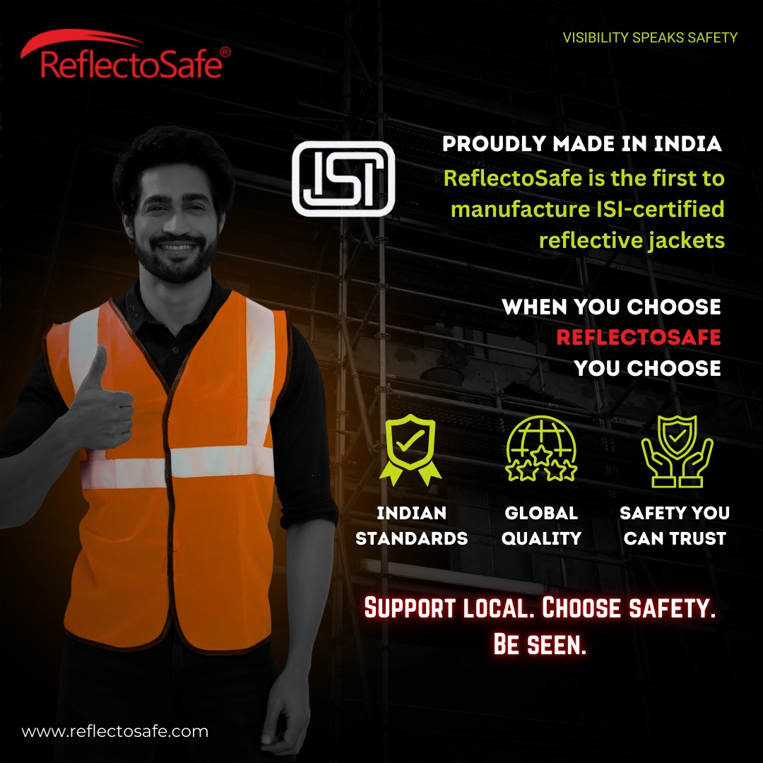 Safety Reflective Jackets Manufacturers - Reflectosafe - ReflectoSafe